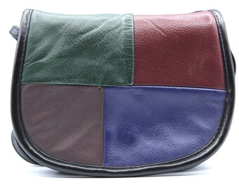 Colorblock Leather - Etsy