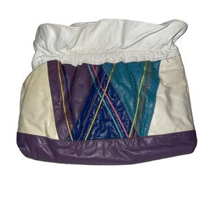 Vintage Colorblock Purse - Etsy