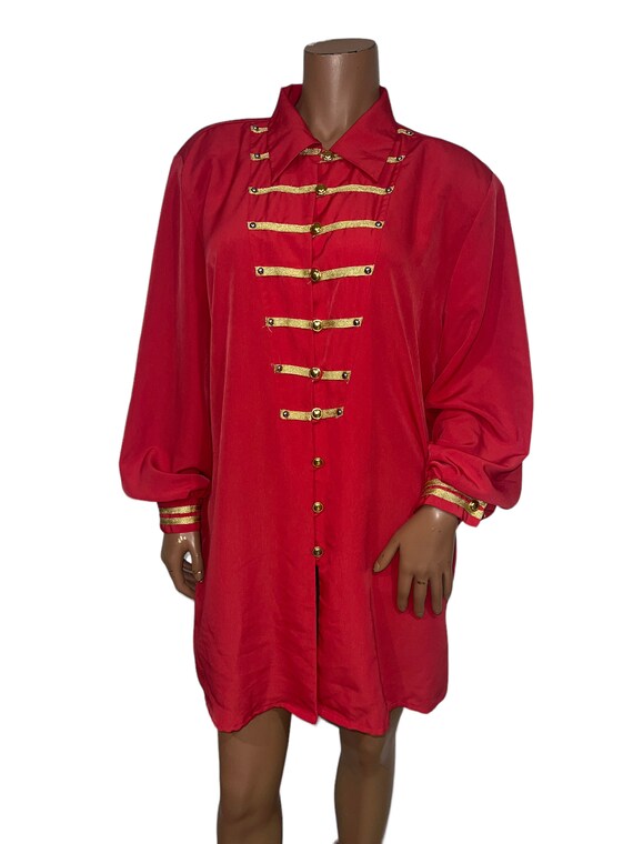 Vintage marching band red - Gem