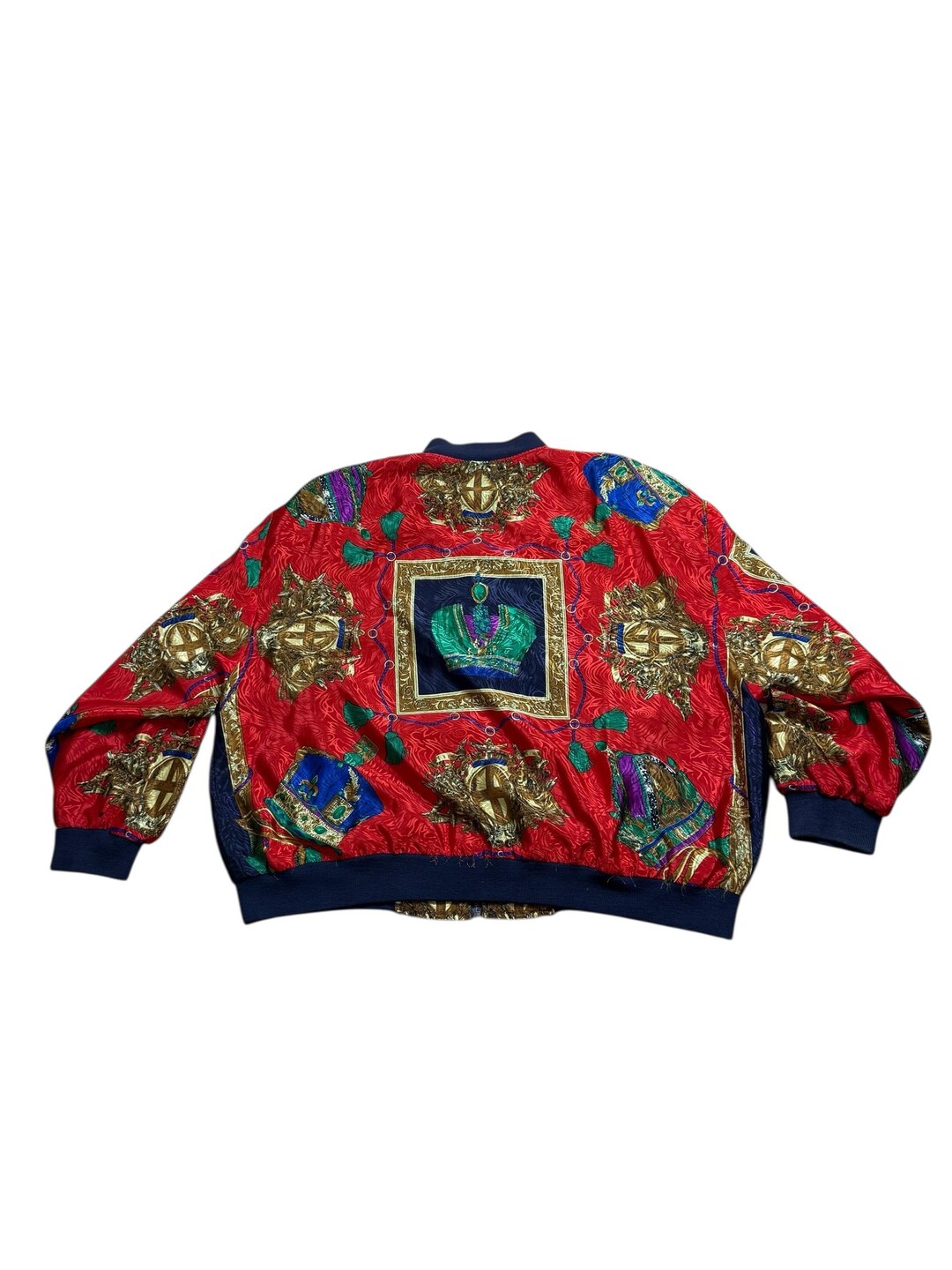 Vintage Scarf Print Jacket - Etsy