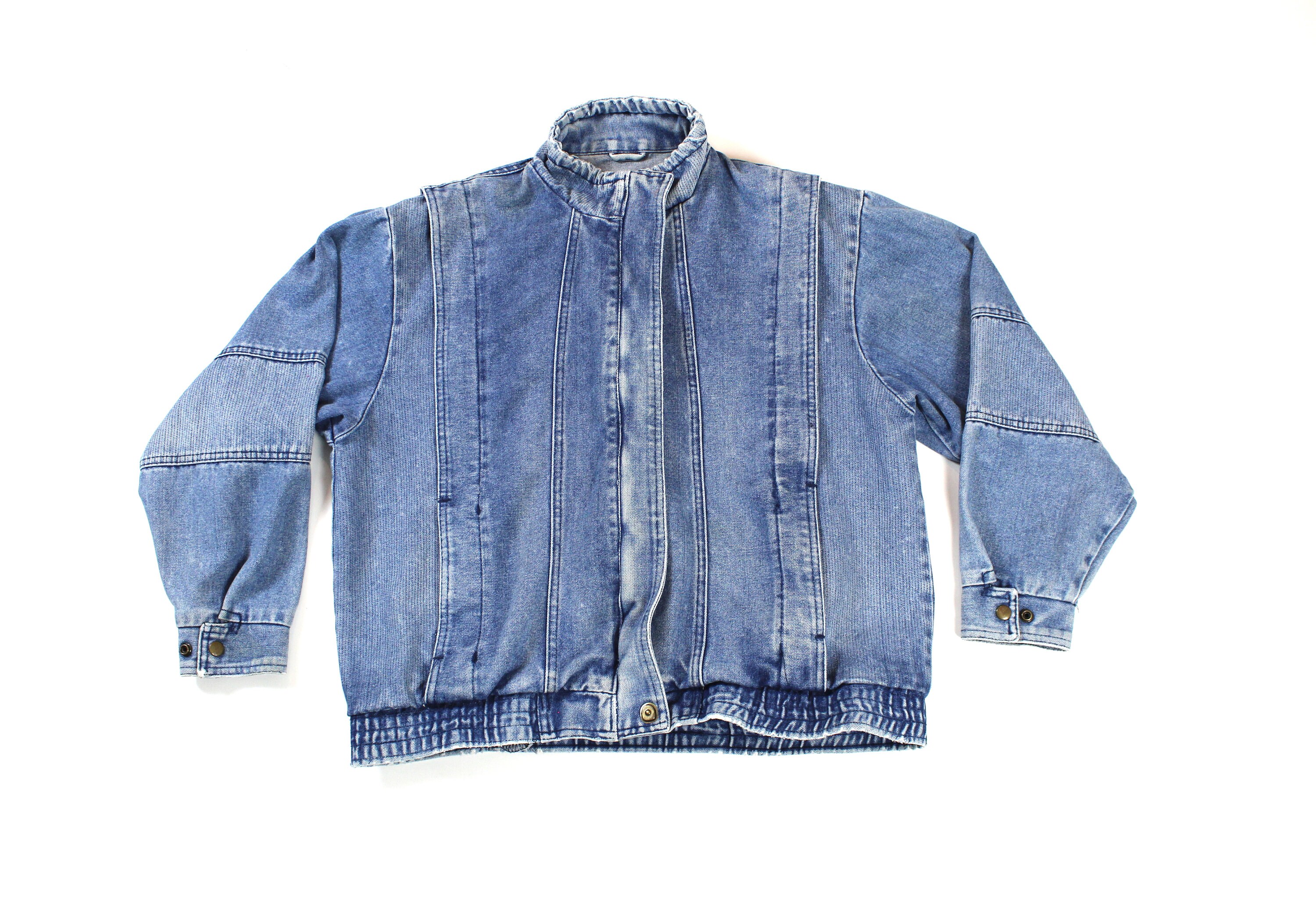 Vintage Acid Wash Denim Jacket... Sz. Lrg