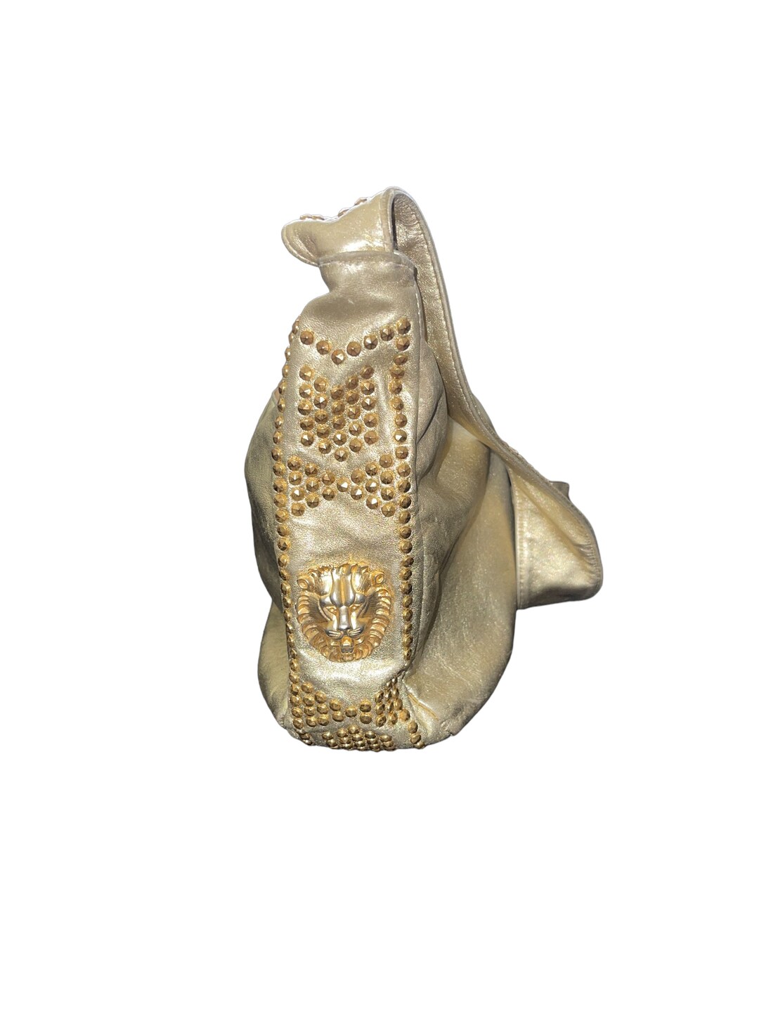 Vintage Lion Medallion Gold Purse - Etsy