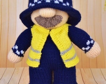 Policeman, Postman and Paramedic Pdf Knitting Pattern - Etsy UK