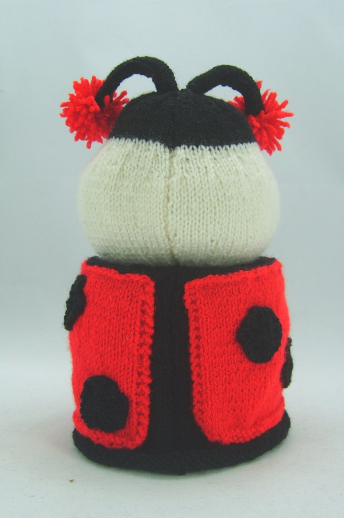PDF KNITTING PATTERN Ladybird Toilet Roll Cover Knitting - Etsy UK