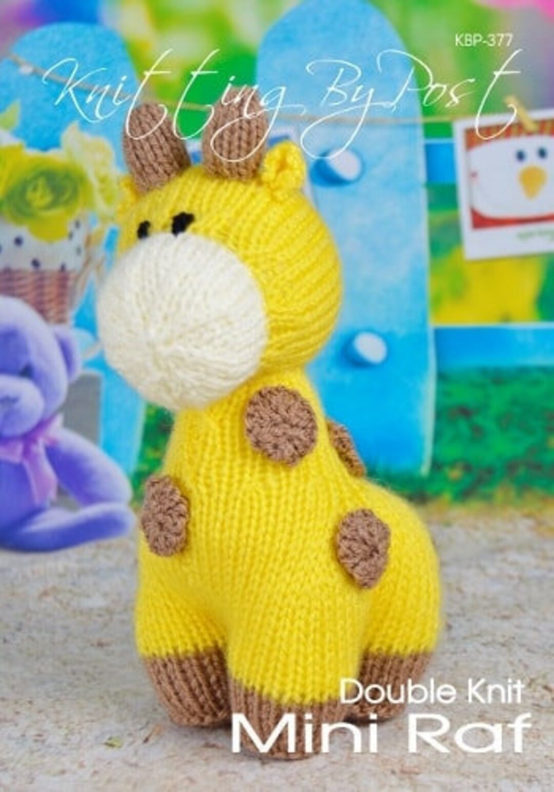 PDF KNITTING PATTERN Mini Raf Giraffe Knitting Pattern Download Pdf ...