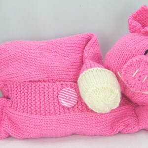 PDF KNITTING PATTERN Pig Pyjama Case Knitting Pattern Download From ...