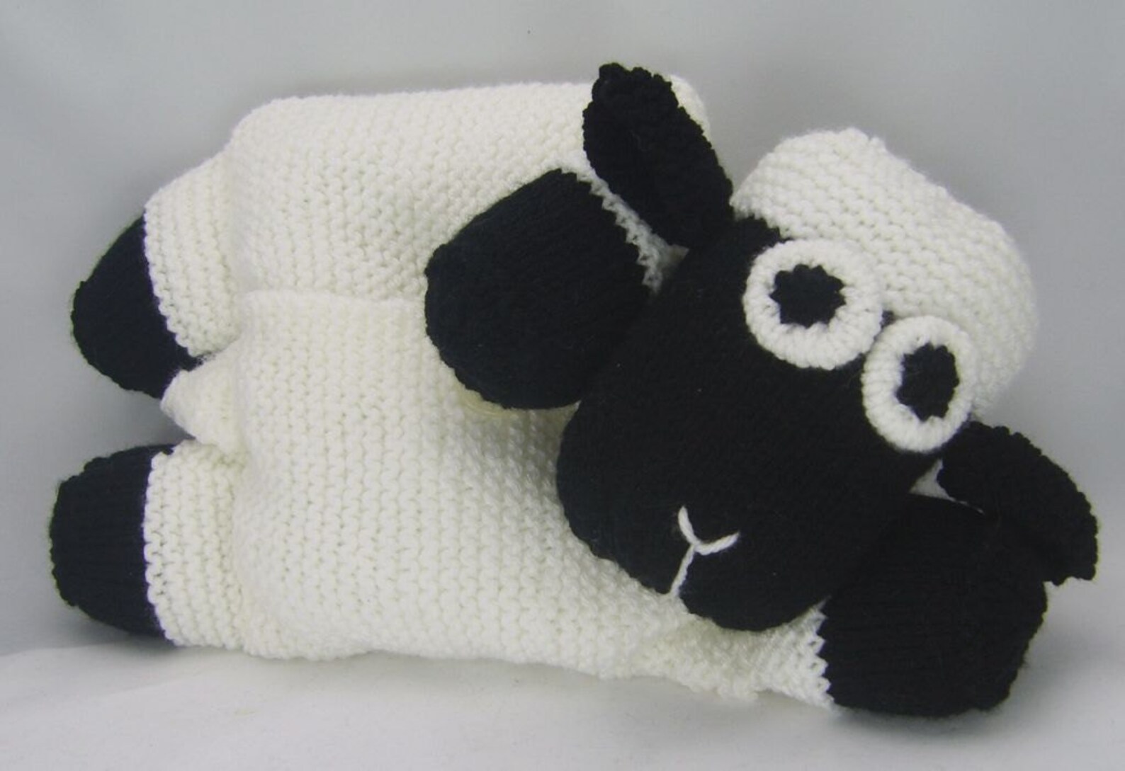 PDF KNITTING PATTERN Sheep Pyjama Case Knitting Pattern - Etsy UK