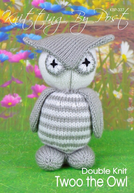 LEAFLET KNITTING PATTERN Twoo the Owl Knitting Pattern - Etsy UK
