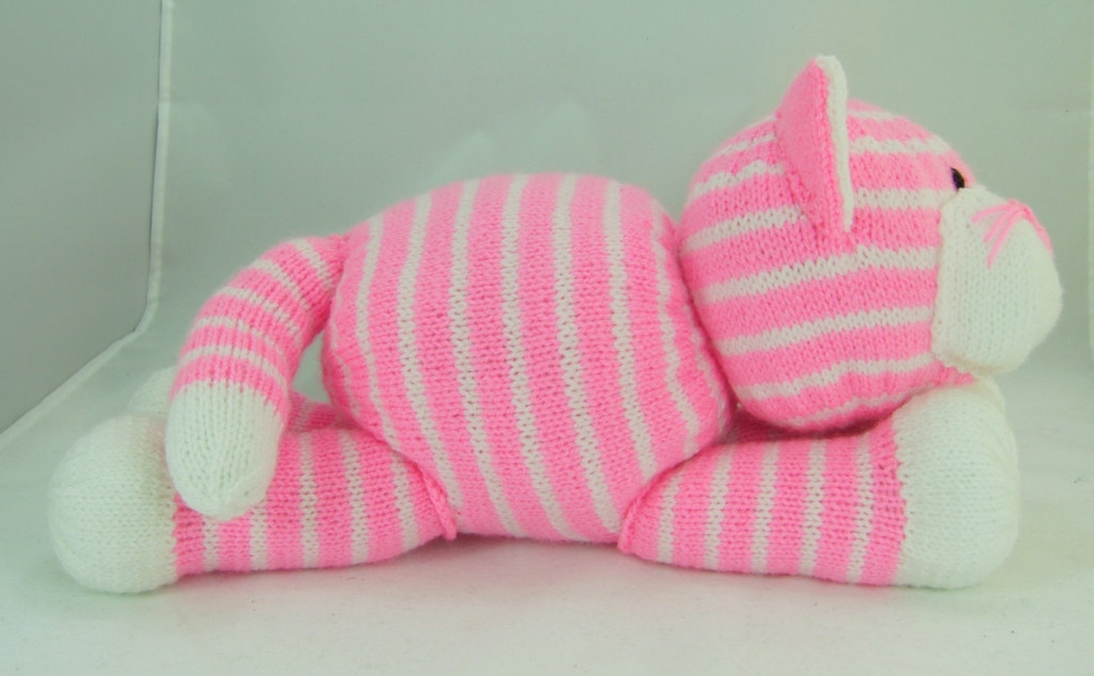 PDF KNITTING PATTERN Cuddles the Cat Soft Toy Knitting - Etsy UK