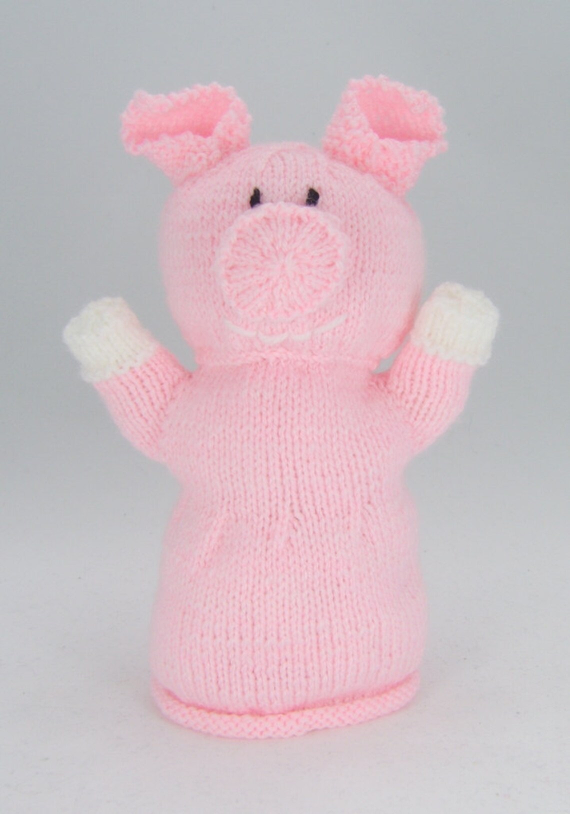 PDF KNITTING PATTERN Pig Hand Puppet Knitting Pattern - Etsy