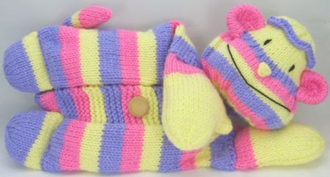 PDF KNITTING PATTERN Monkey Pyjama Case Knitting Pattern Download From ...