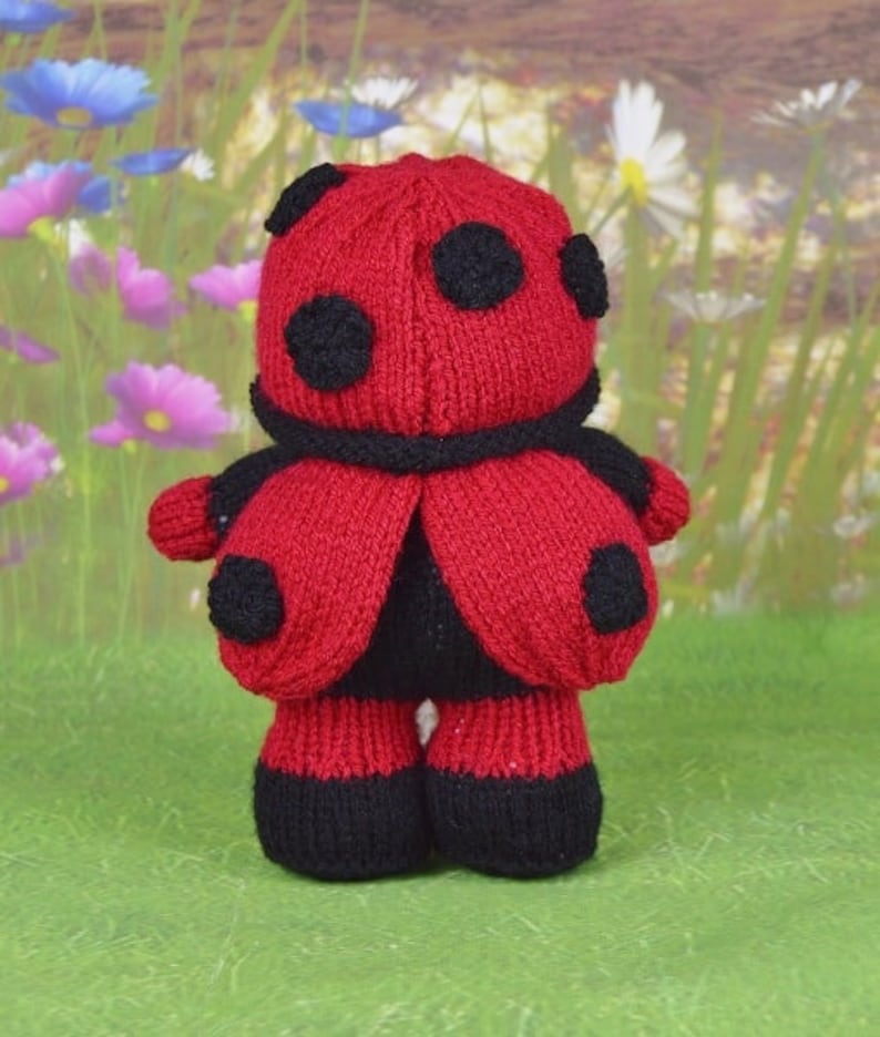 PDF KNITTING PATTERN Short and Sweet Ladybird Knitting - Etsy