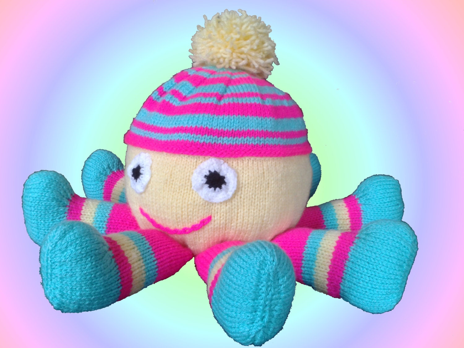 PDF KNITTING PATTERN Octopus Soft Toy Knitting Pattern - Etsy UK