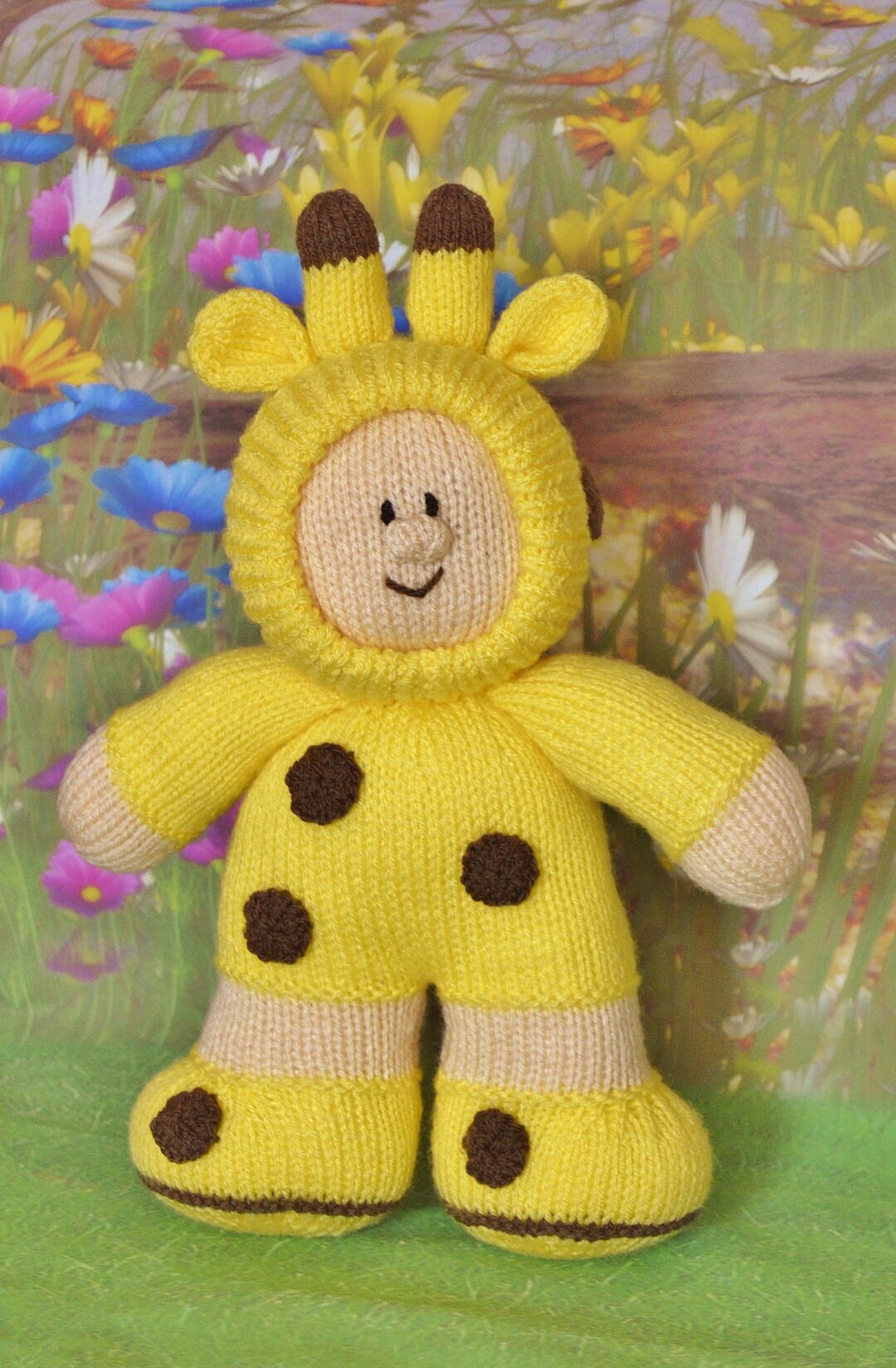 PDF KNITTING PATTERN Giraffe Boy from Knitting by Post. - Etsy France