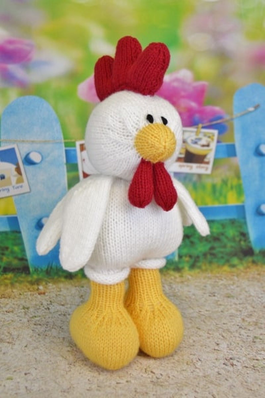 PDF KNITTING PATTERN Roo the Rooster Knitting Pattern Download From ...