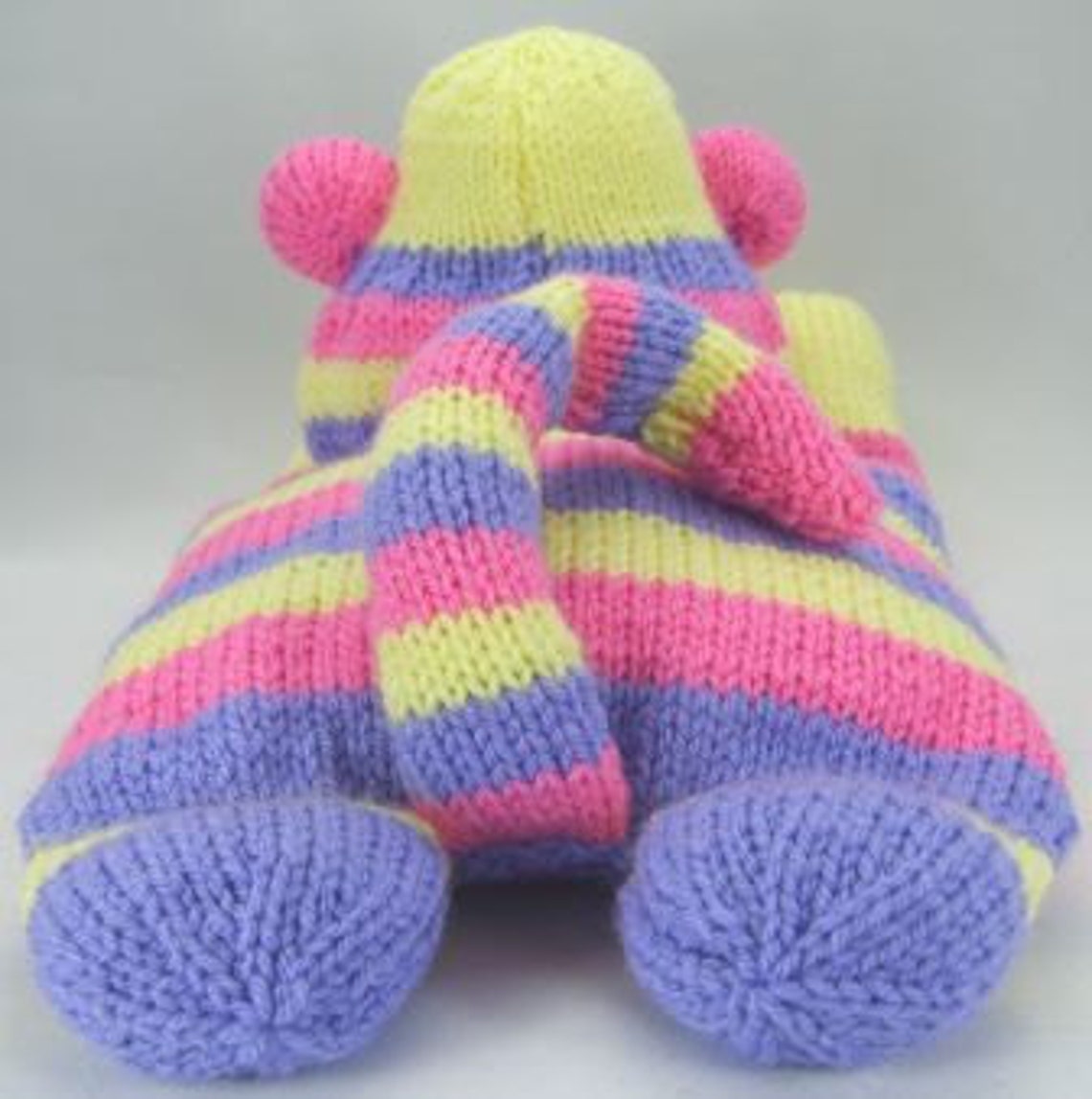 PDF KNITTING PATTERN Monkey Pyjama Case Knitting Pattern - Etsy UK