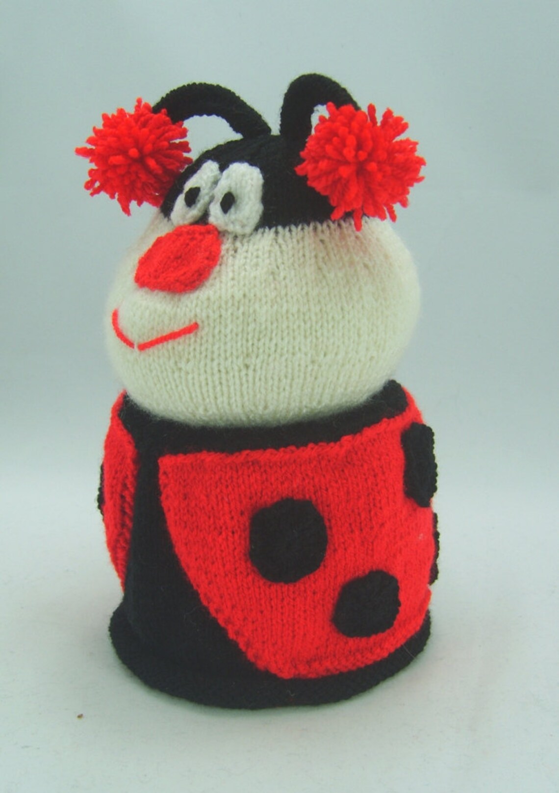 PDF KNITTING PATTERN Ladybird Toilet Roll Cover Knitting - Etsy UK