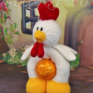 PDF KNITTING PATTERN Choc-a-doodle-doo Knitting Pattern - Etsy UK