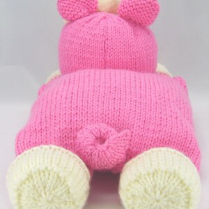 PDF KNITTING PATTERN Pig Pyjama Case Knitting Pattern Download From ...