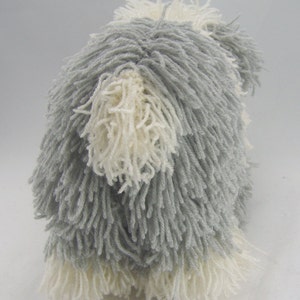 PDF KNITTING PATTERN Cracker the Old English Sheepdog Knitting Pattern ...