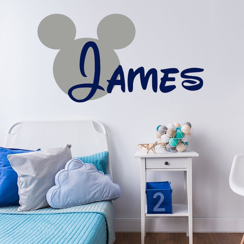 Mickey Mouse Decal - Etsy