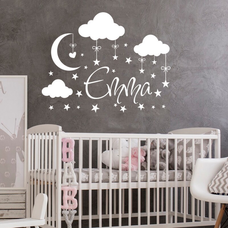 Name Wall Decal - Etsy