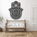 Hamsa Wall Vinyl Decal Hamsa Hand Fish Eye Indian Buddha - Etsy