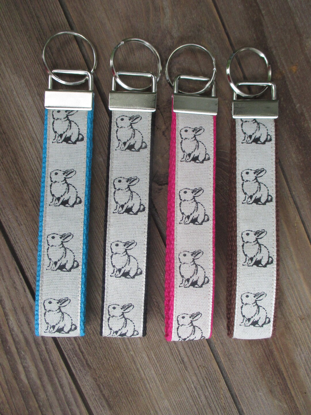 Rabbit Key Fob - Etsy