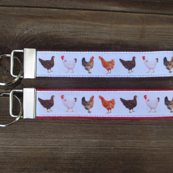 Chicken Key Chain - Etsy