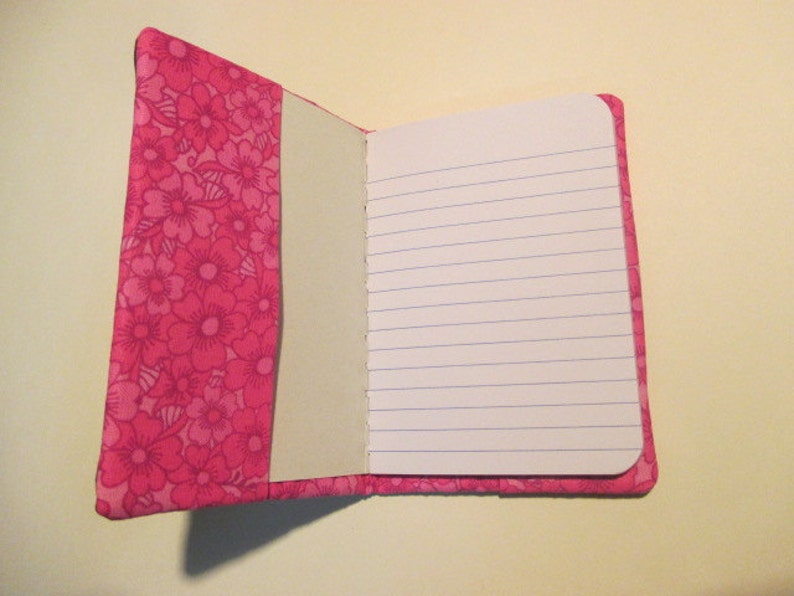 Quilted Mini Composition Book With Embroidered Reusable Cover - Etsy