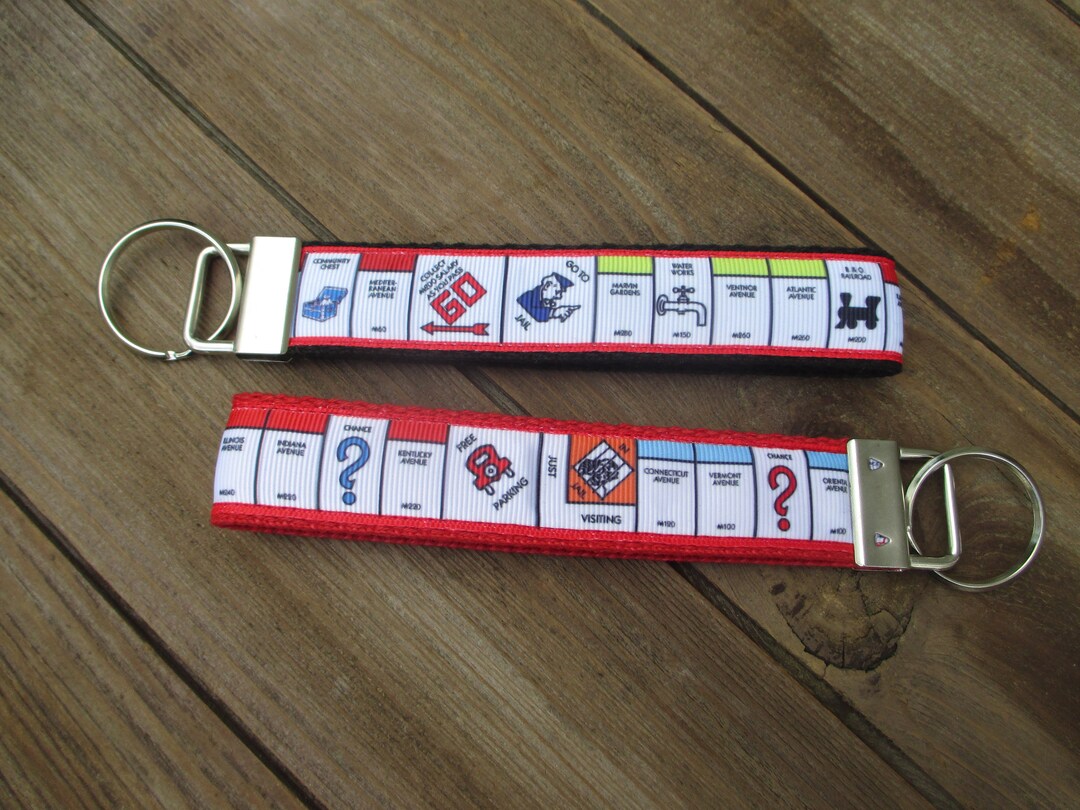 Monopoly Key Fob - Etsy