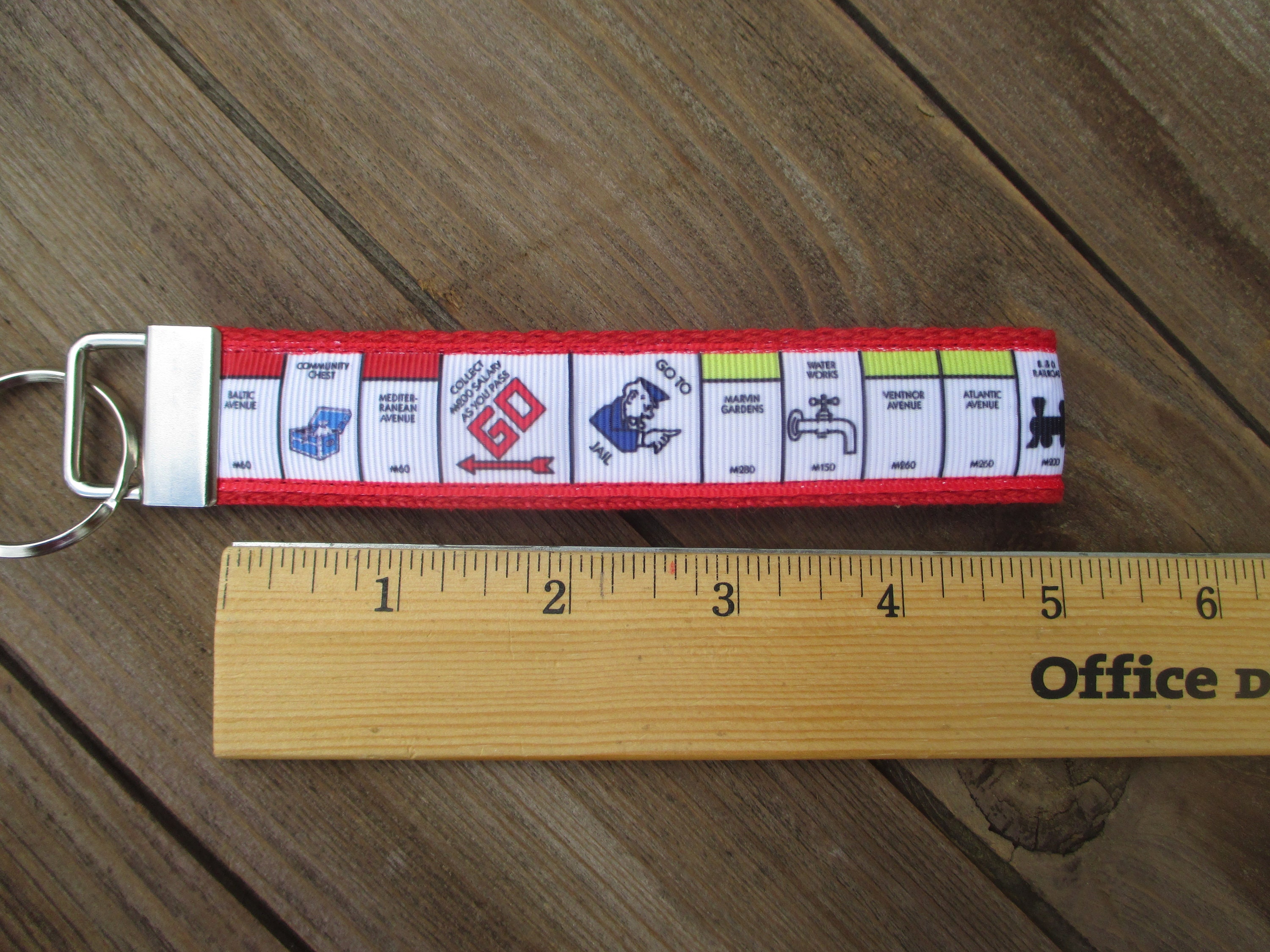 Monopoly Key Fob - Etsy