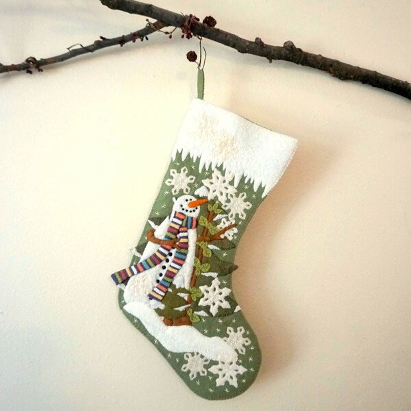 Felted Wool Stocking - Etsy