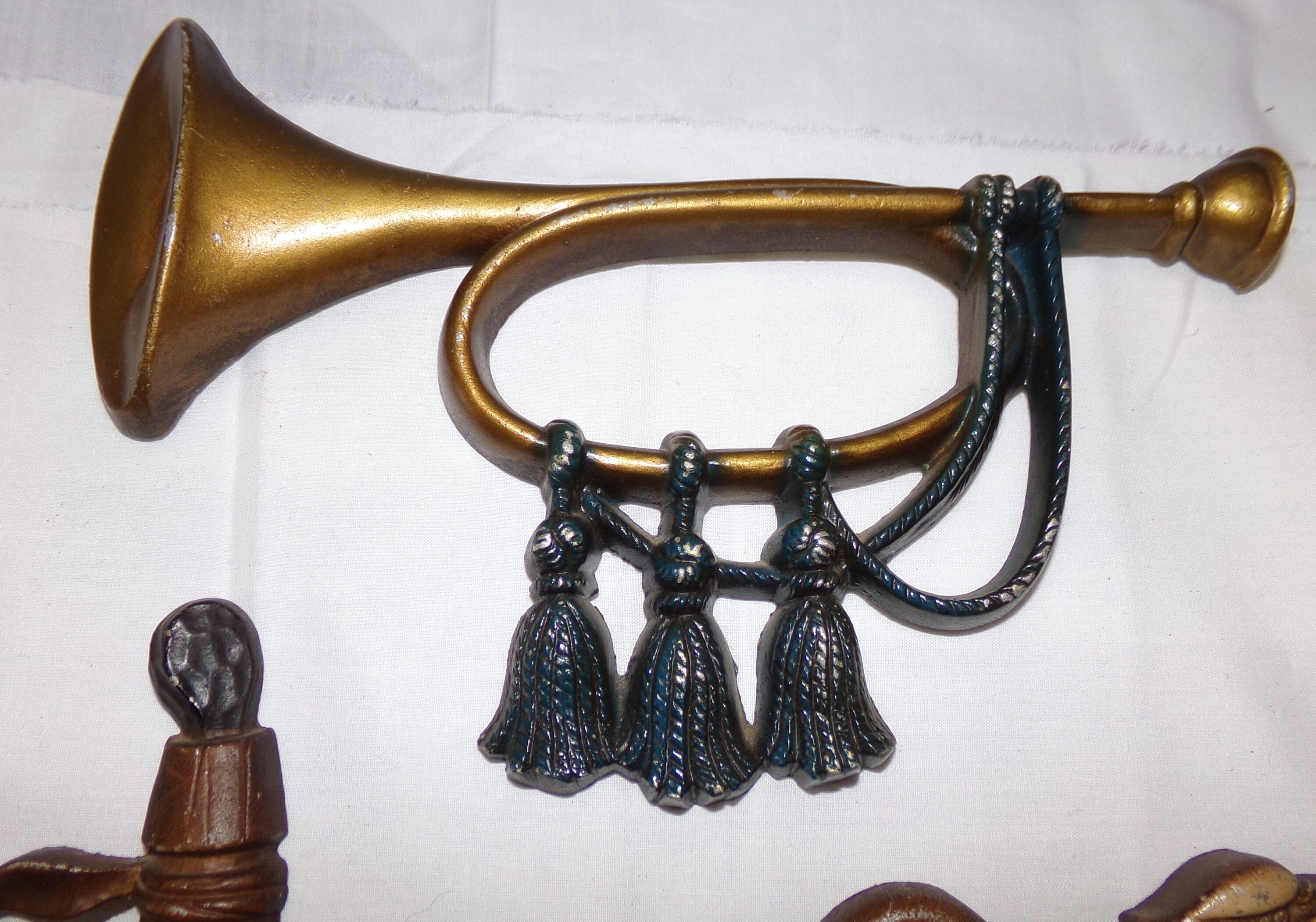Vtg, Vintage, Cast, Metal, Wall Decor, Decoration, Patriotic, Americana ...