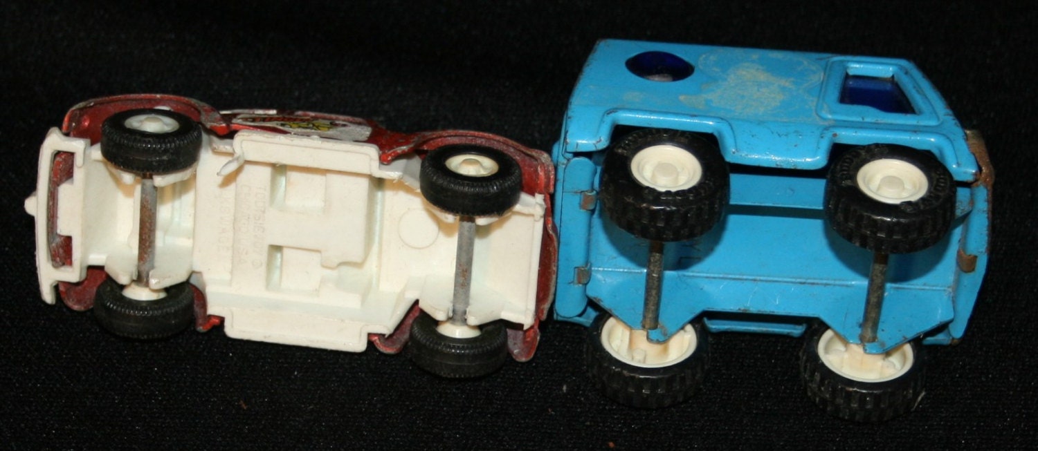 Lot 2 Vtg Metal Toy Cars Blue Van Buddy L Corp and Stingin Bug - Etsy