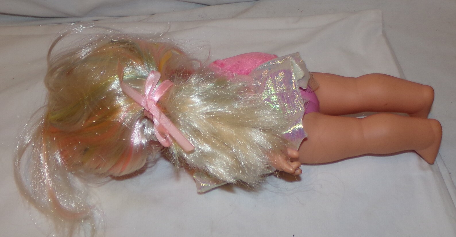 Penni Secrets Doll Vtg Mattel 1993 Baby Toy Earrings Dress 13" Blonde ...