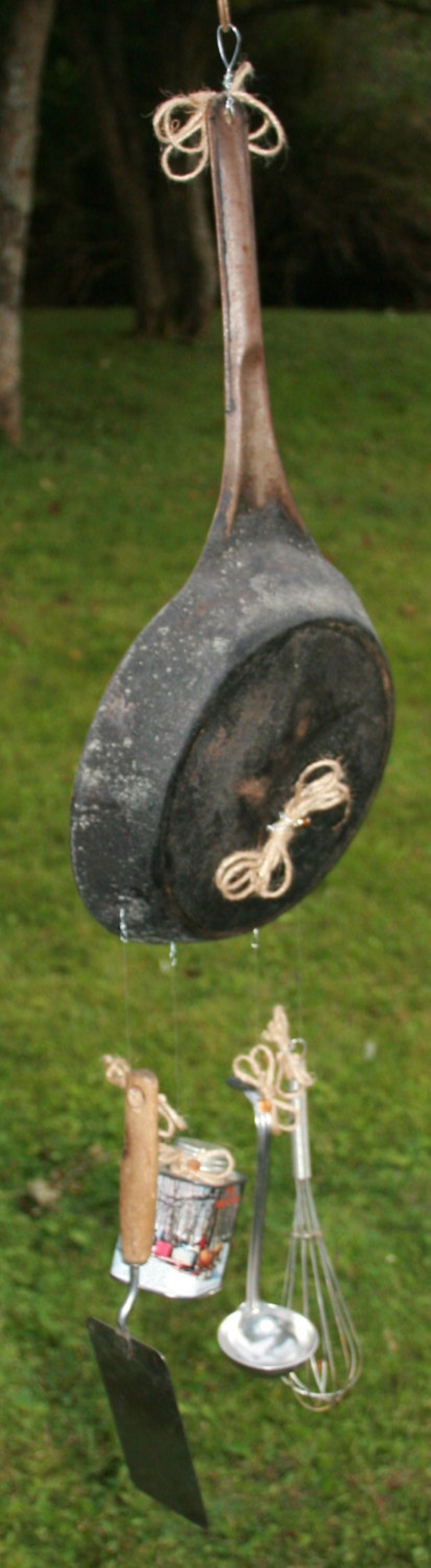 Vintage Flapjack Pancake Wind Chime Breakfast Maple Syrup Amber Beads ...