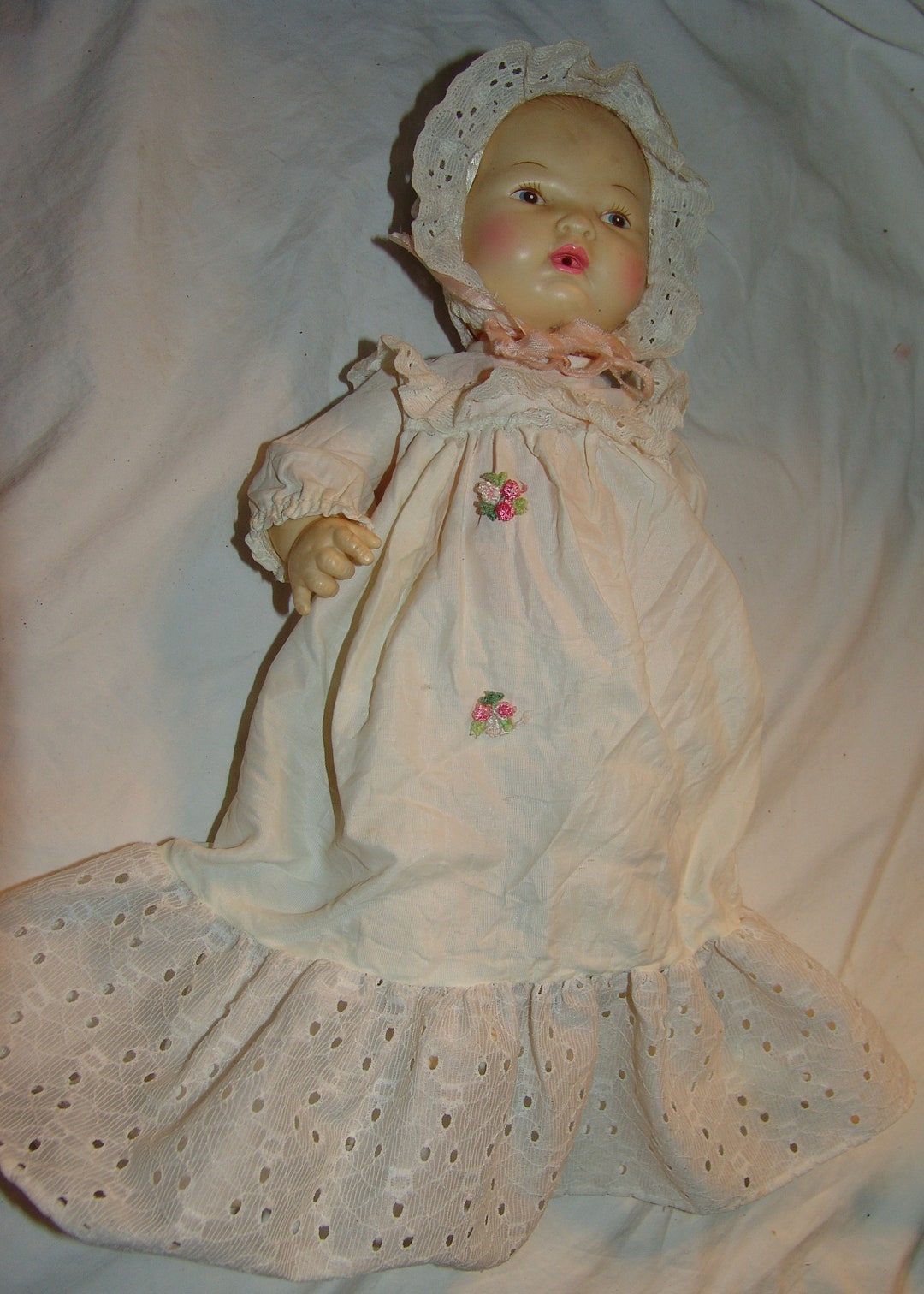 Vtg, Vintage, Horsman, Doll, Drinks, Wets, Toy, Dressed, Dress, Clothes ...