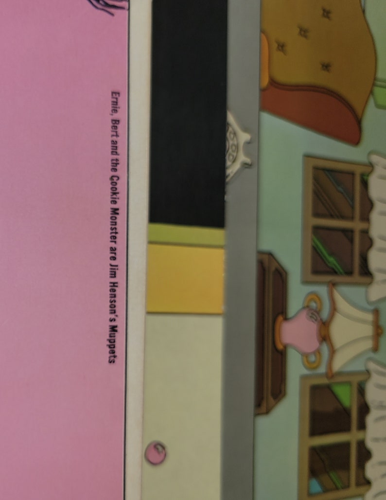 Sesame Street, Ernie, Bert, Colorforms, Activity Set, Toy, Vintage ...