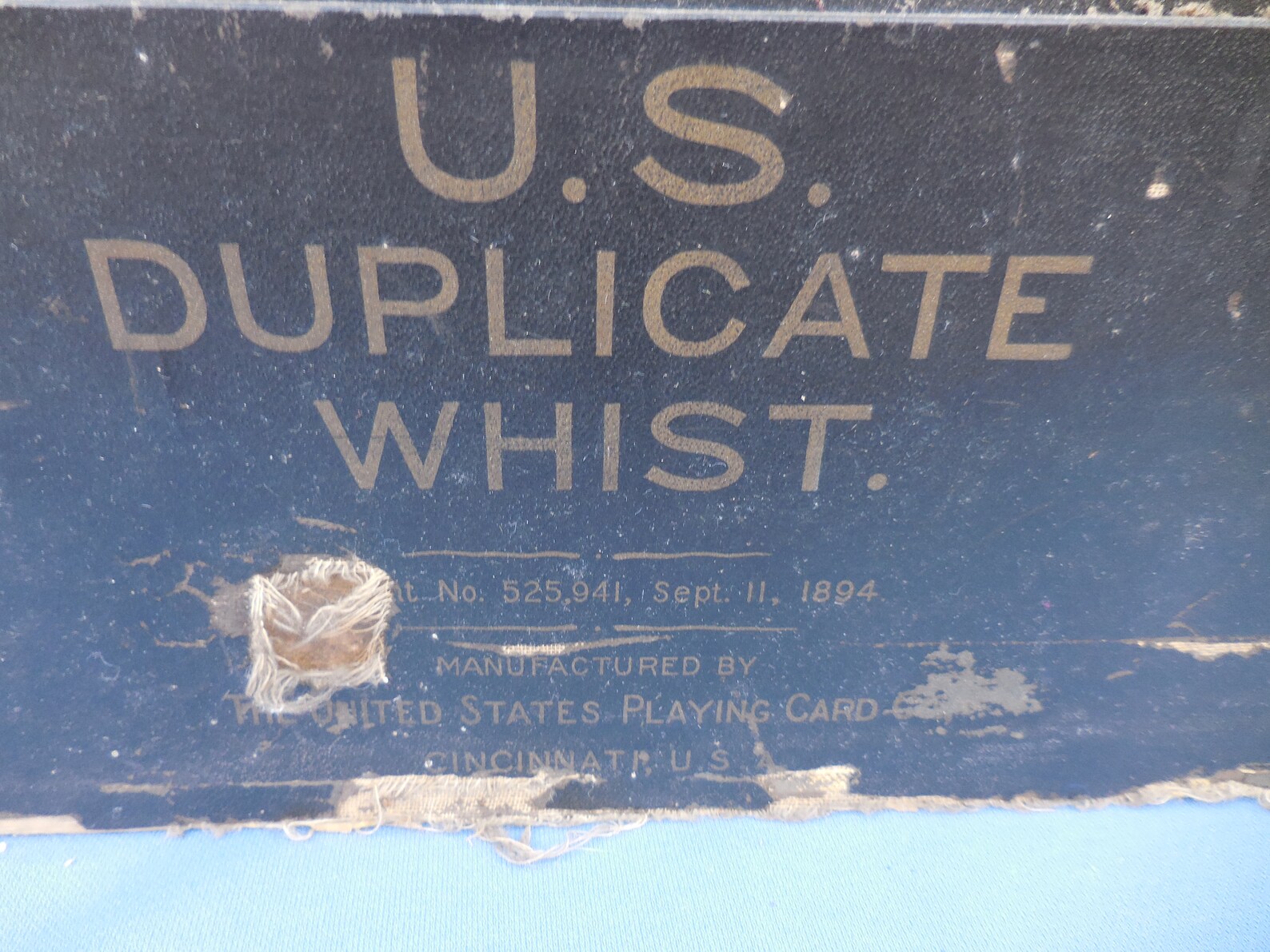 Antique US Duplicate Whist Playing Card Game Set 1894 Bridge | Etsy