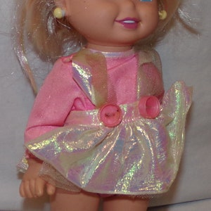 Penni Secrets Doll Vtg Mattel 1993 Baby Toy Earrings Dress 13" Blonde ...