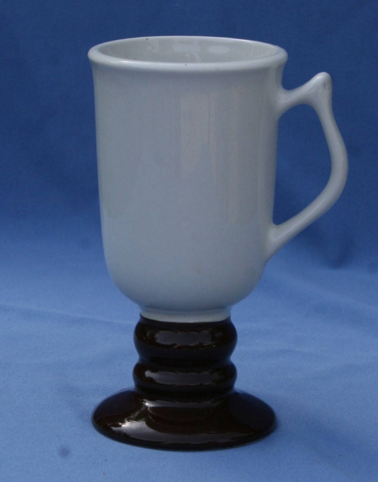 Hall Pedestal Cup Mug 1273 Vtg Brown Irish Footed Stemmed | Etsy