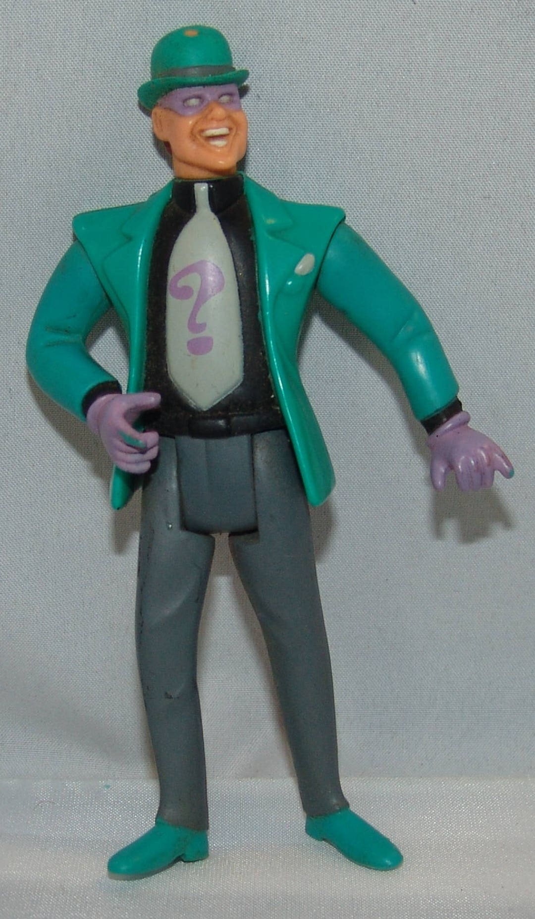 DC Comics Kenner the Riddler 1993 Vtg Action Figure Batman 4 3/4" Toy ...
