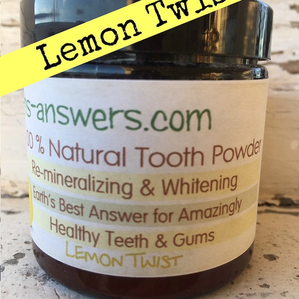 Tooth Powder - Etsy