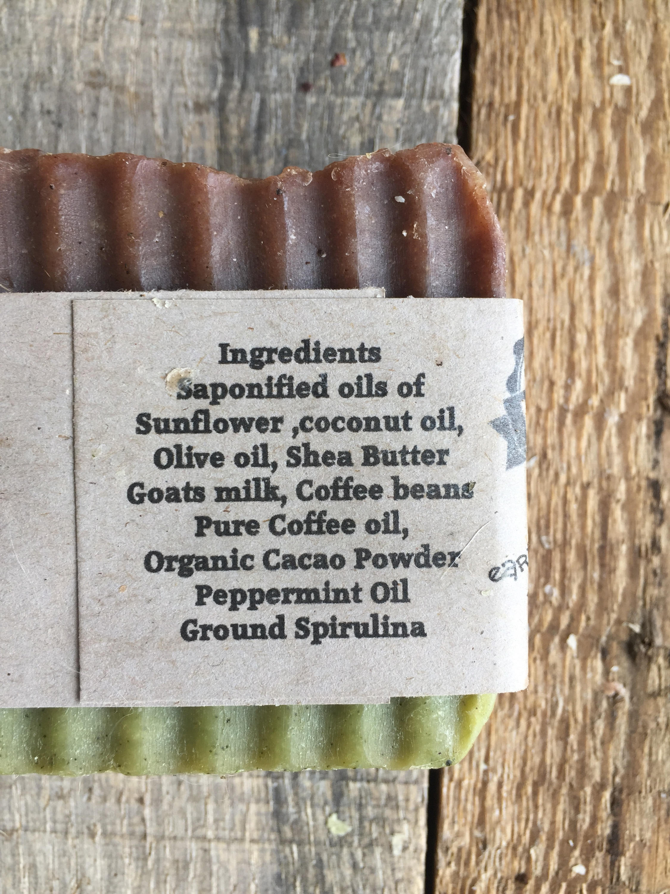 Handcrafted All Natural Mocha Java Mint Goat's Milk Soap | Etsy