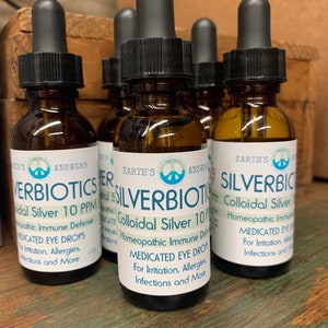 Colloidal Silver Eye Drops for Dogs and Cats - Etsy