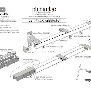 Drapery Track - Wall or Ceiling Mount - Rustproof Traverse Rod - Indoor ...