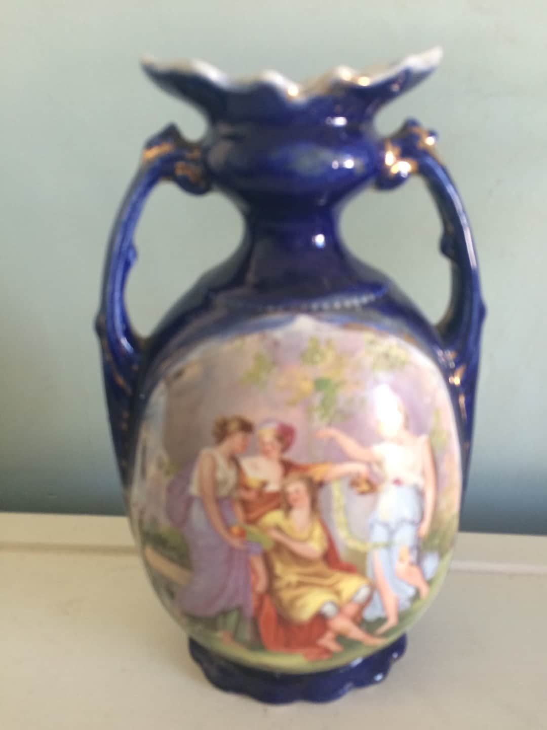 Empire Works Stoke on Trent Rare Vase Circa 1896-1912 - Etsy