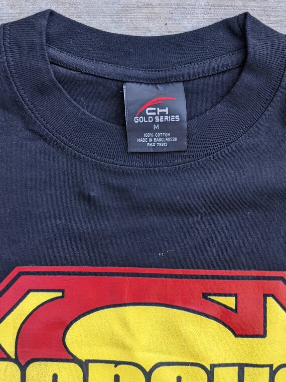 Vintage Super Sancho Chorizo of Steel parody t-shirt - Gem