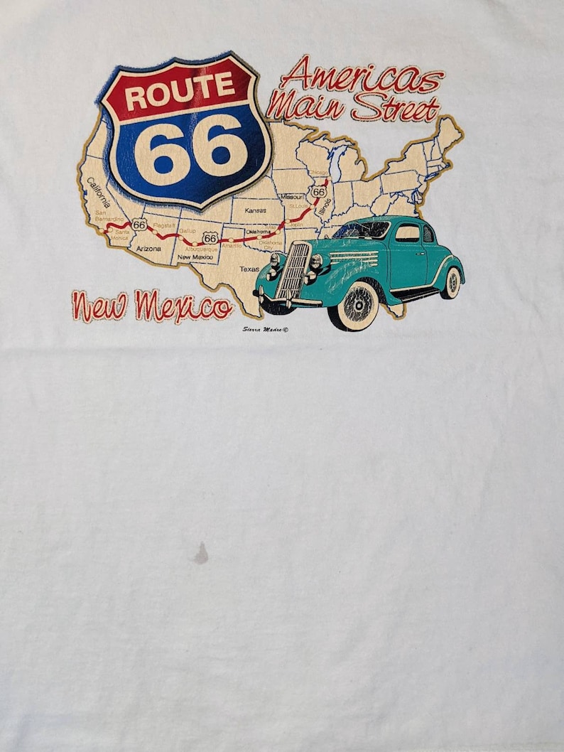 Vintage Route 66 America's Main Street New Mexico T-shirt - Etsy